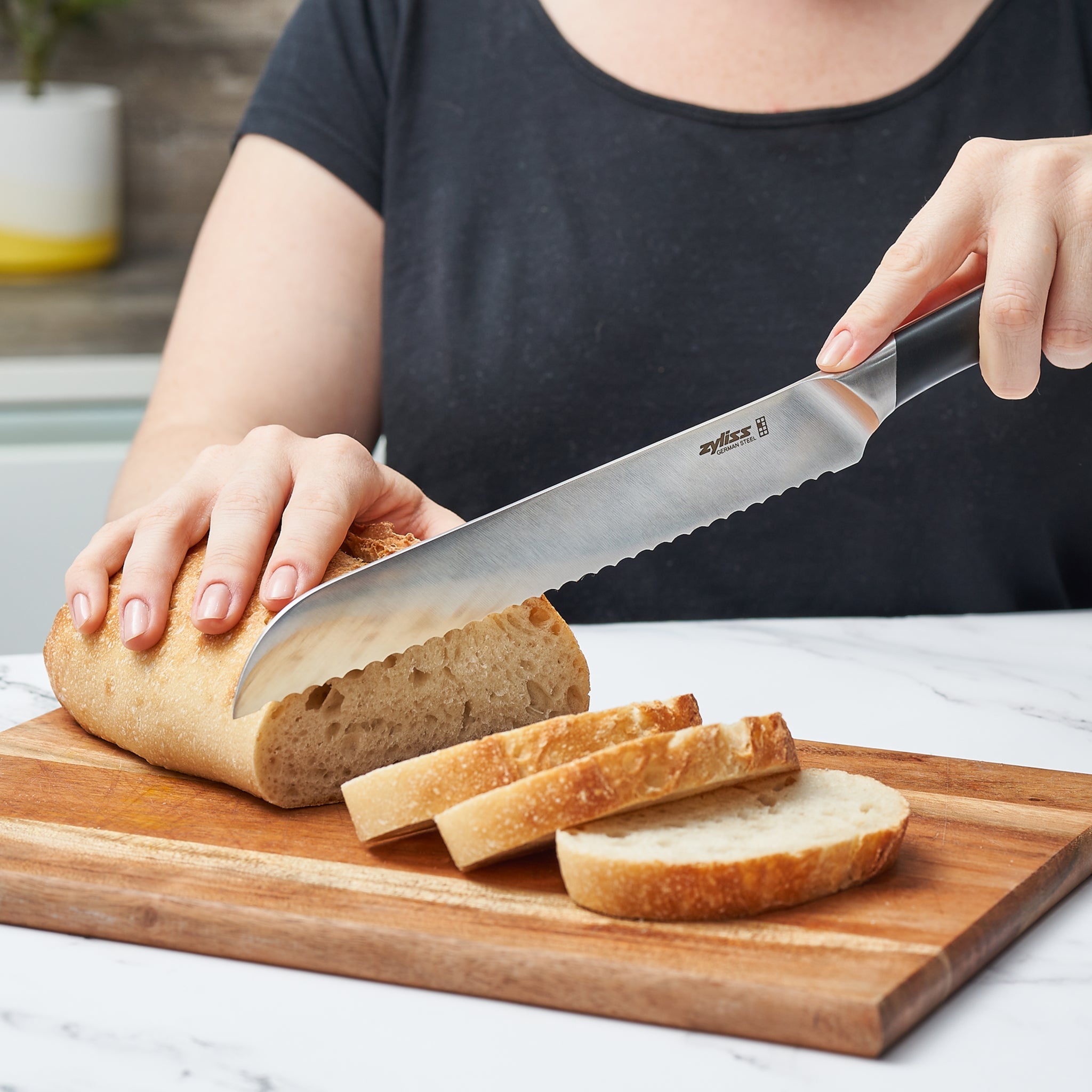 square bread slicer